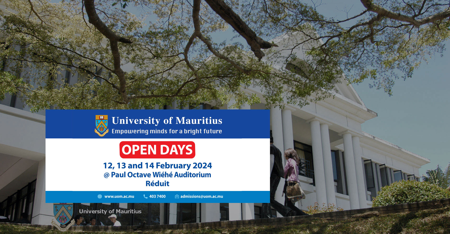 Enrolment 2024 - Undergraduate Programme Details